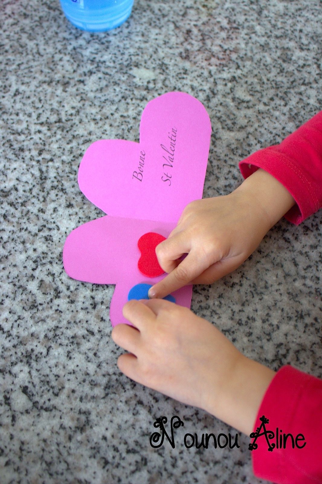 Carte St Valentin - Nounou Aline