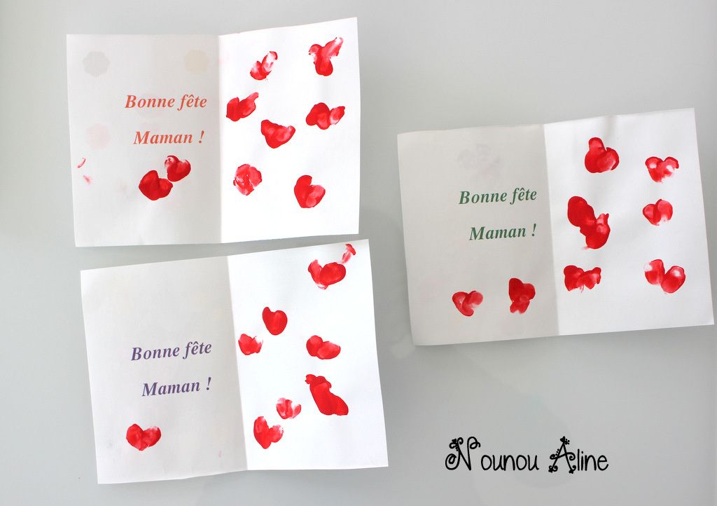 Cadeau pour la fête des mères - Nounou Aline