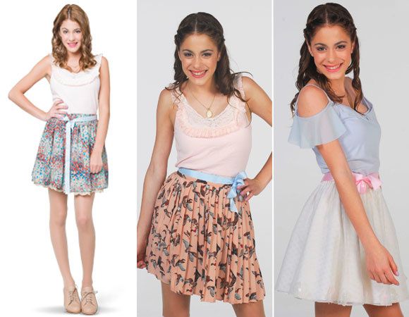 Mode : Le look romantique de Violetta ! - Girl's Time