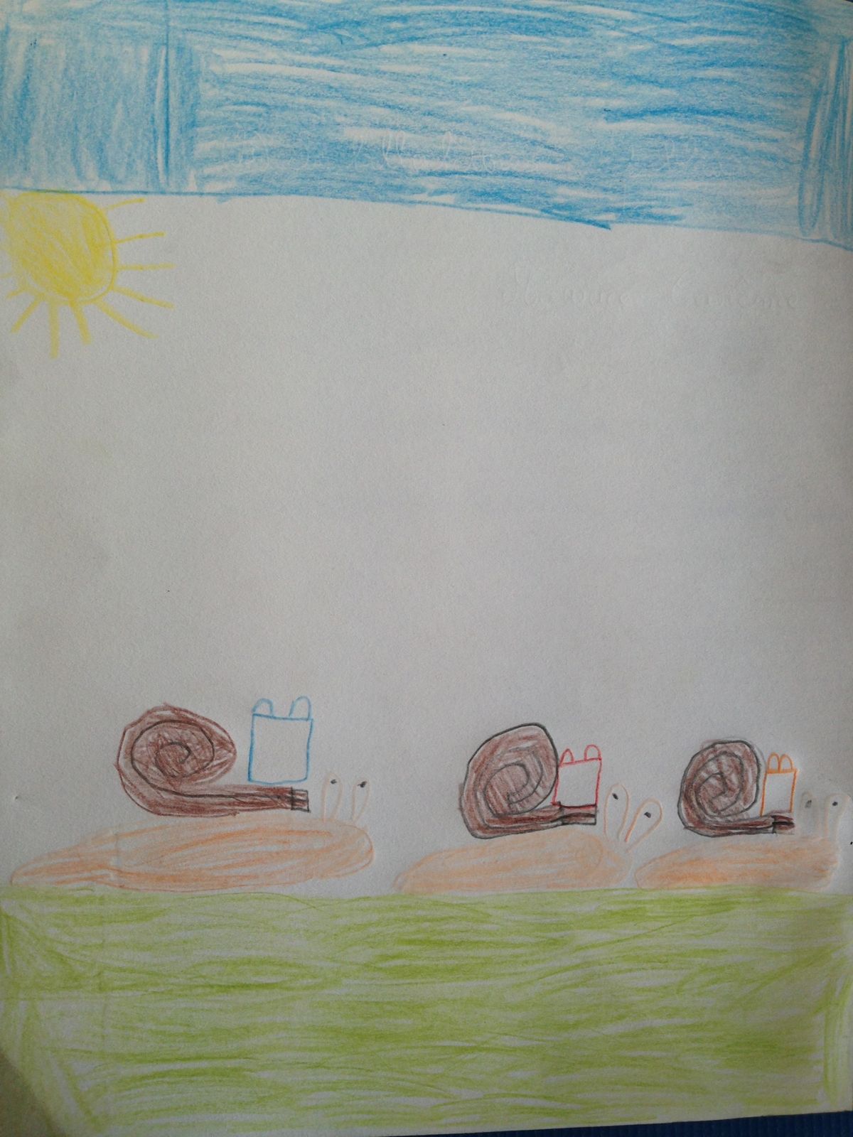 Poésie: Trois escargots - CE2C Claude Bernard