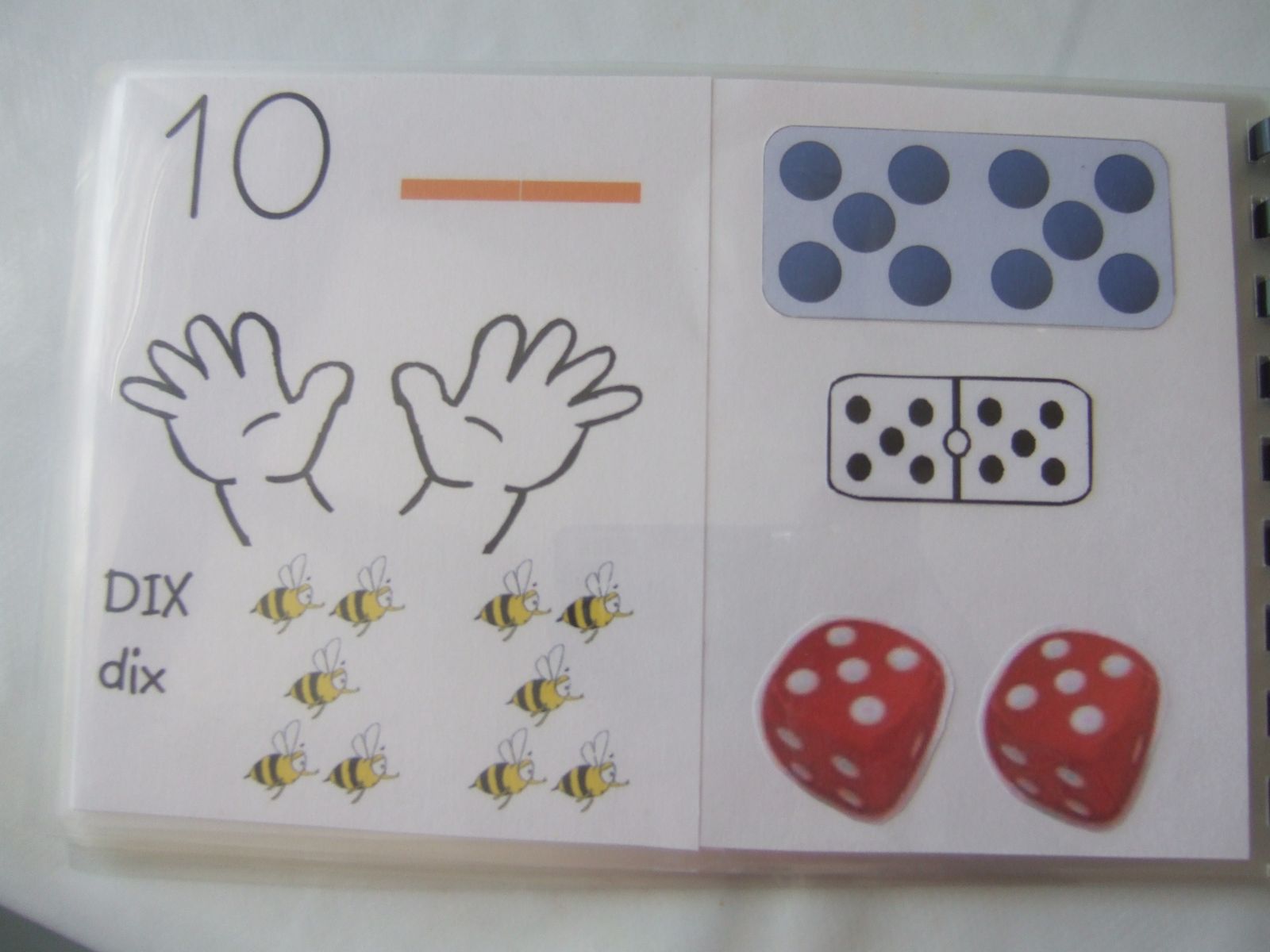 je compte jusqu'à 10 , un petit livre sorti de l'Ipad et des idées de ...