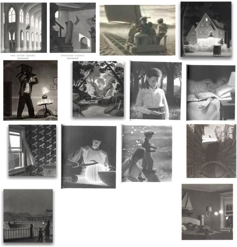 The Seven Chairs Harris Burdick