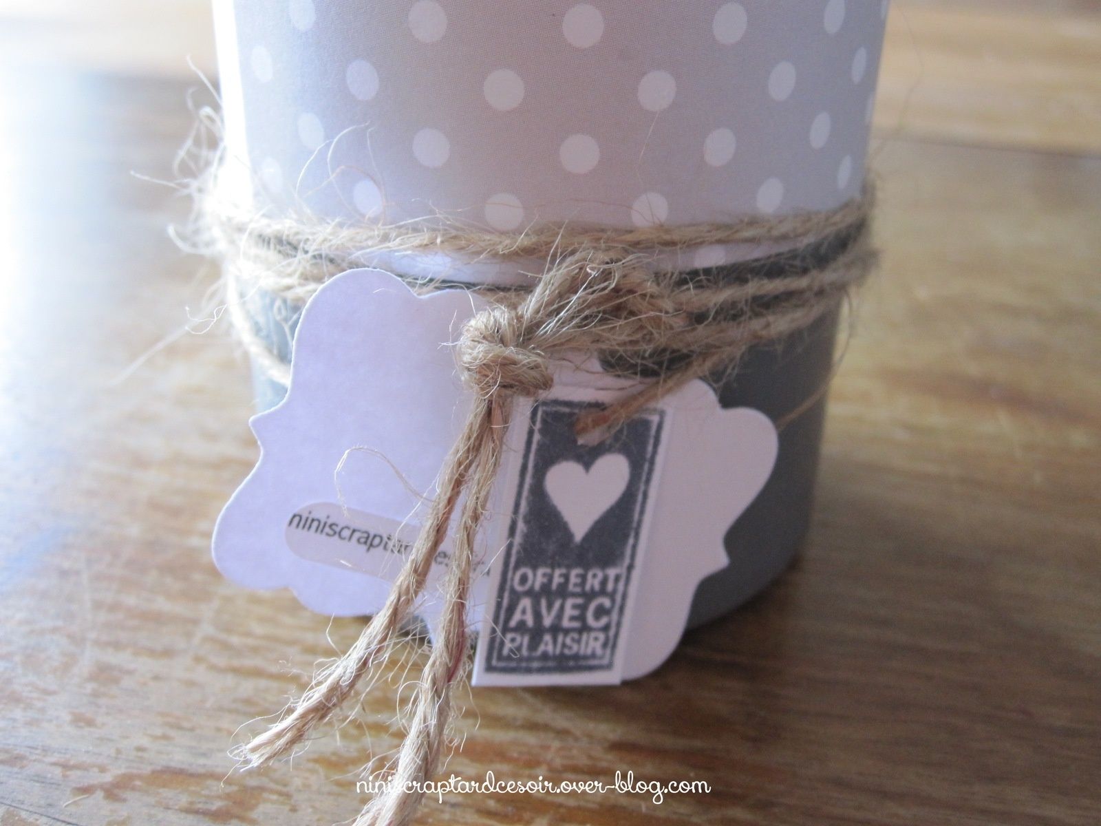 Cadeau pour la maîtresse - Nini scrap tard ce soir