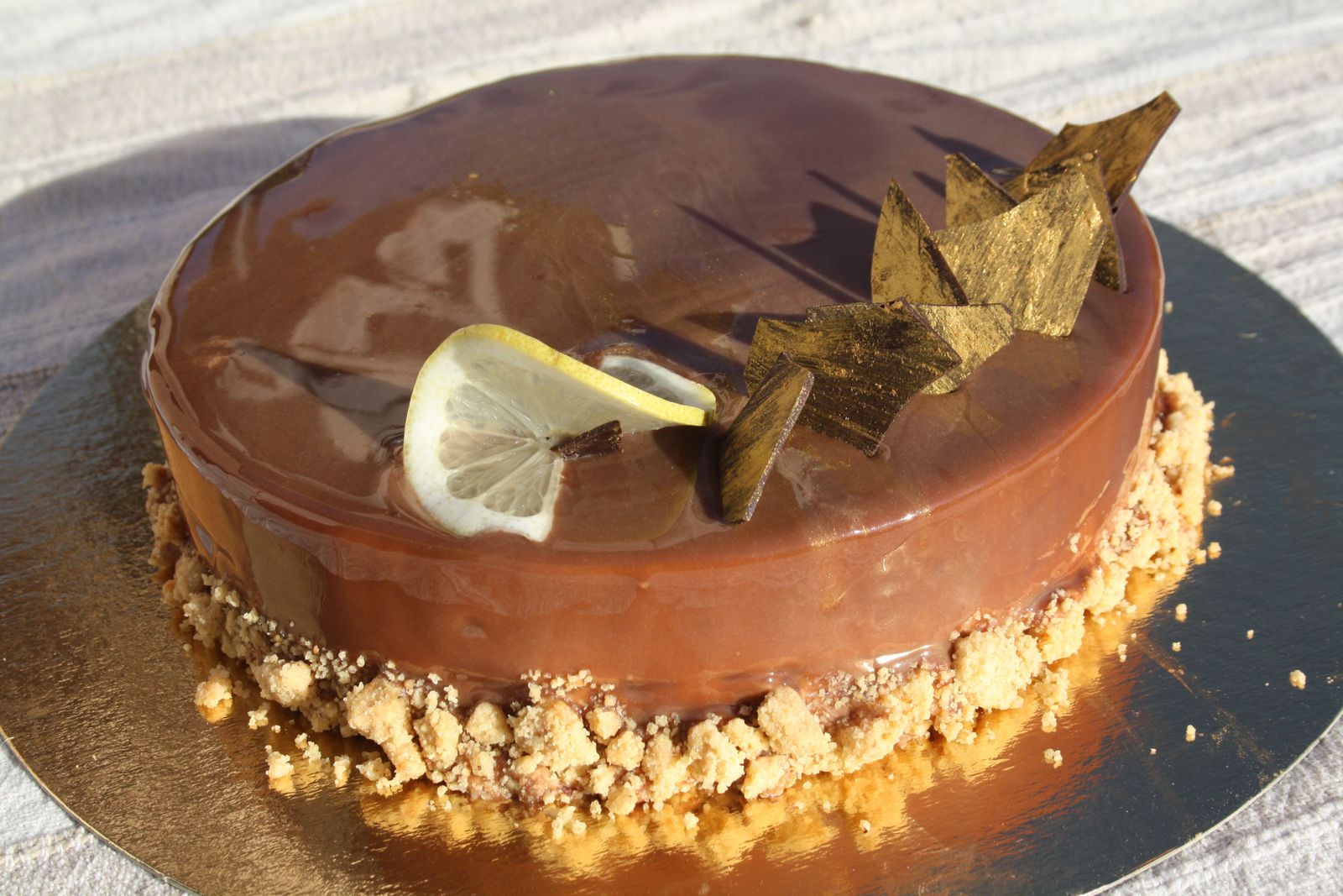 ENTREMETS CITRON PRALINE - RELIGIEUSE ET TARTE CATIN ENTREMETS CITRON PRALINE - RELIGIEUSE ET TARTE CATIN
