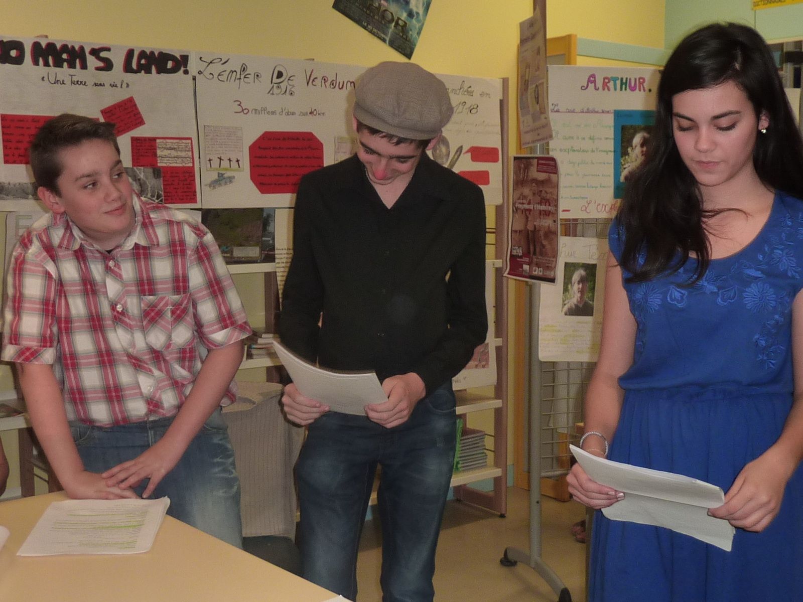 Saynètes Théâtrales - Le Collège La Fontaine, à St-Germain-des-Fossés