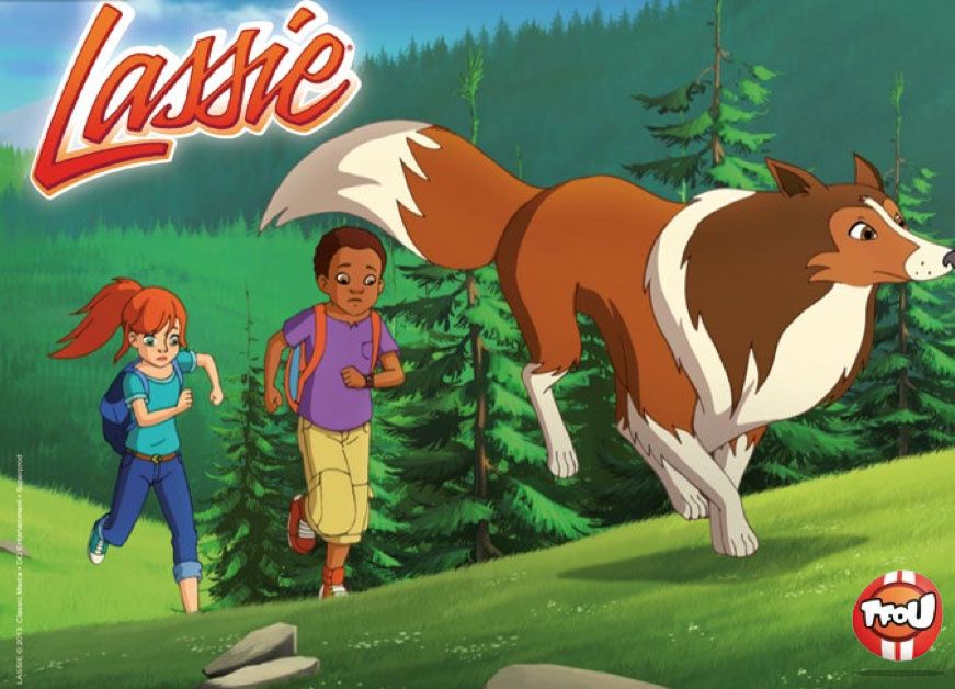 Lassie De Retour Dans Une Série Animée Prochainement Dans Tfou Le Zapping Du Paf