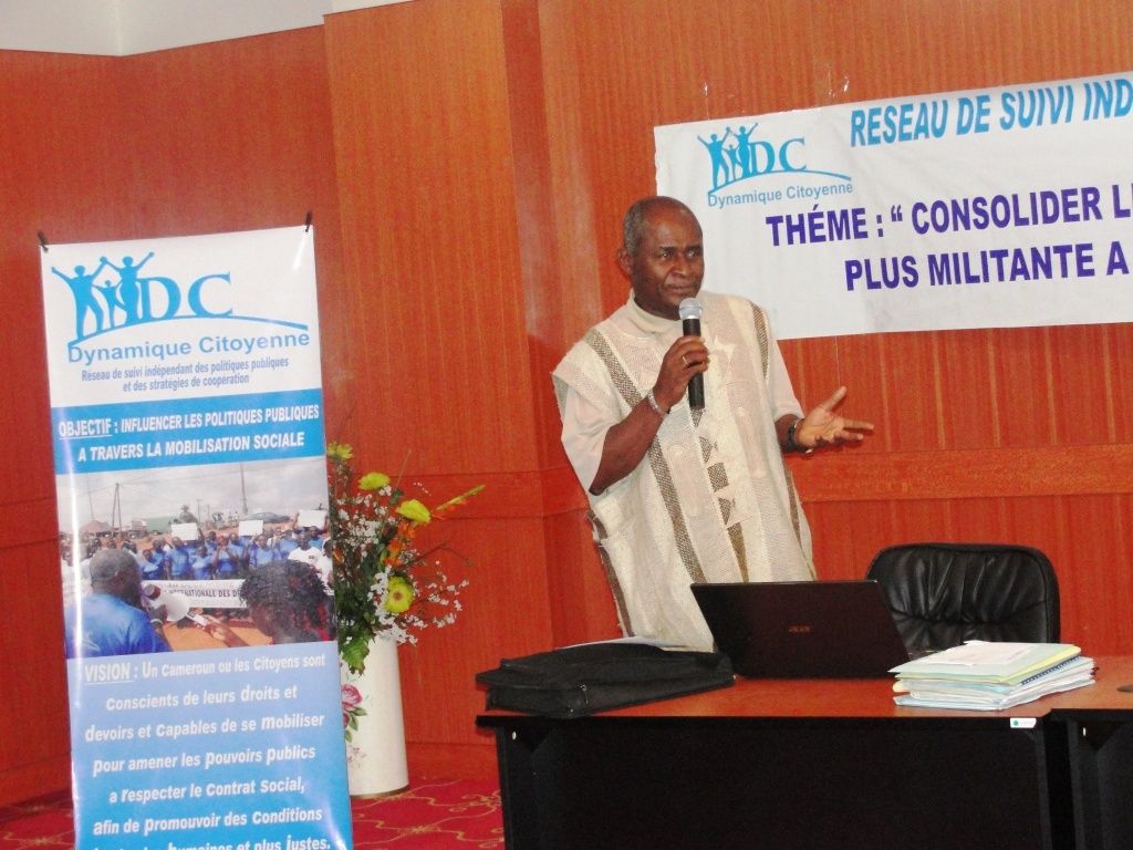 CAMEROUN:POLITIQUE:LE RESEAU DYNAMIQUE CITOYENNE TIENT SON ASSEMBLEEE ANNUELLE A YAOUNDE ...