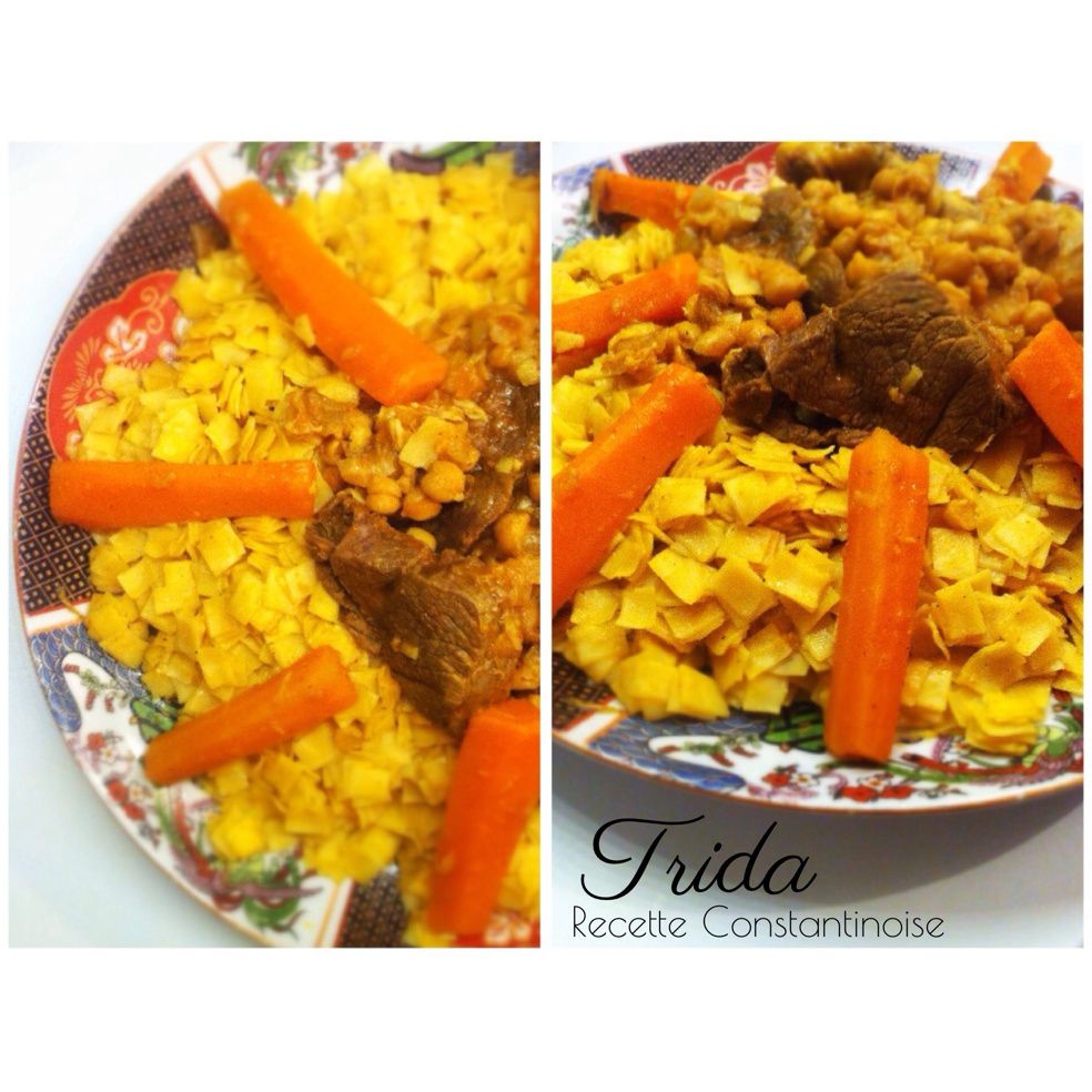 Trida (Recette Constantinoise)