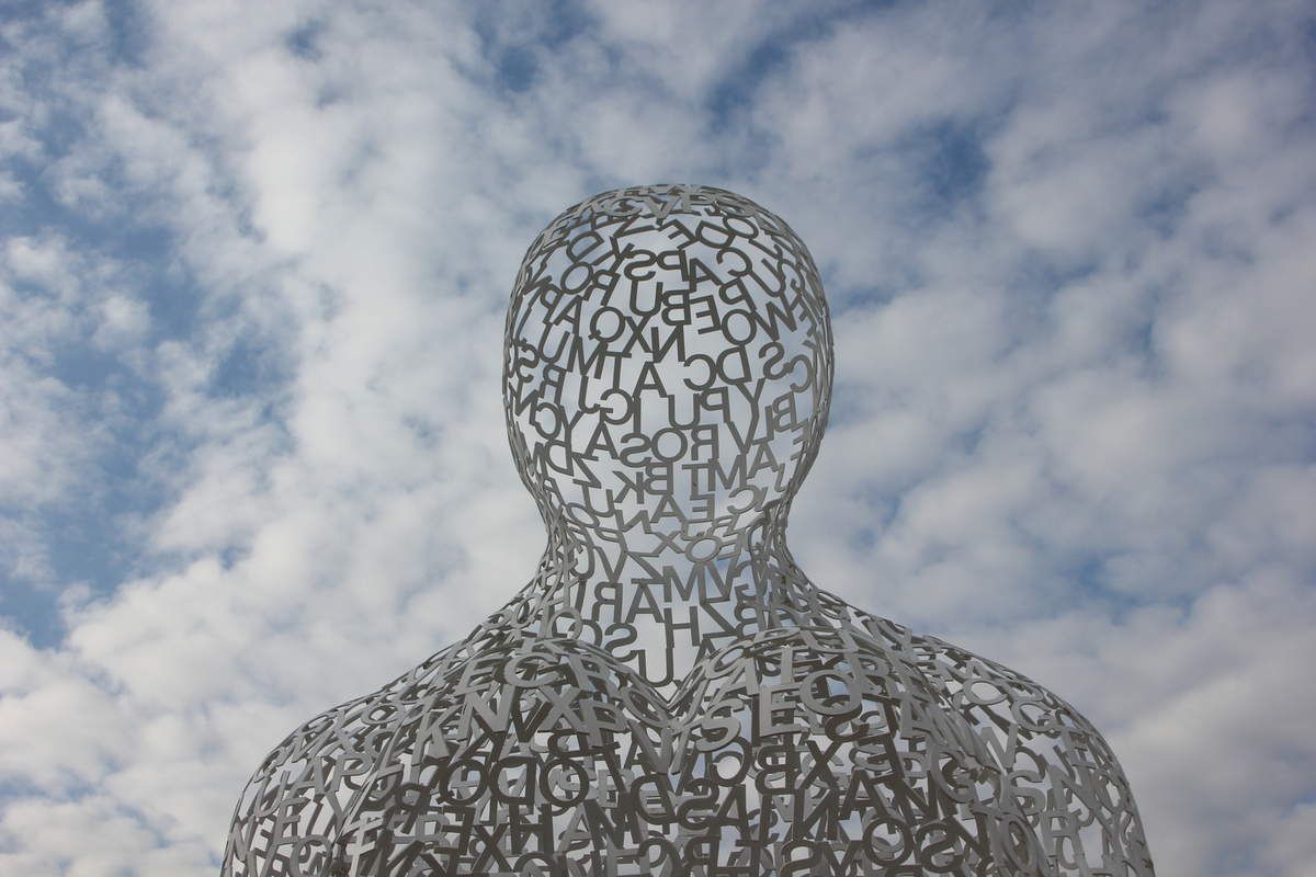 Le Nomade de Jaume PLENZA (remparts d'Antibes) - Catherine Photographies
