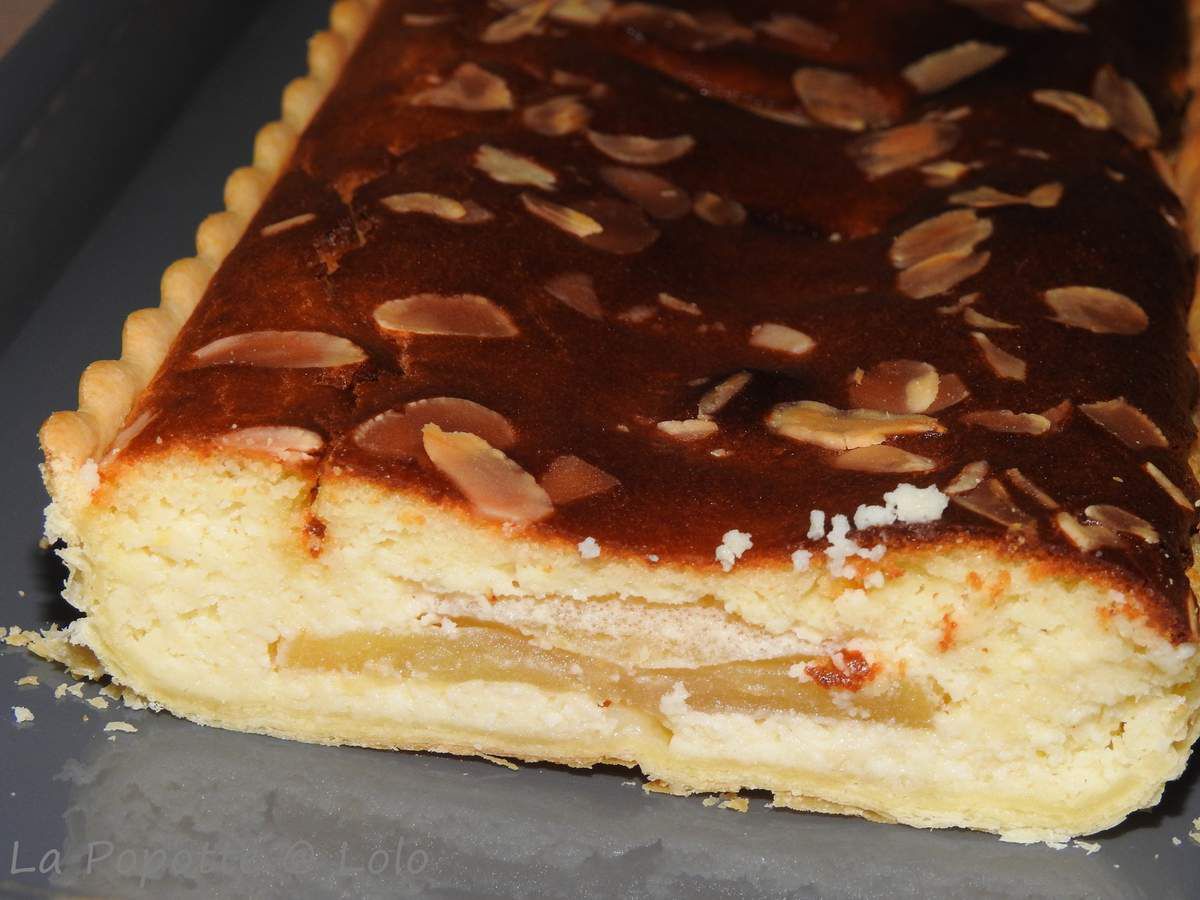 Tarte Feuilletée aux Pommes et crème d'amande - La popotte @ lolo Tarte Feuilletée aux Pommes et crème d'amande - La popotte @ lolo