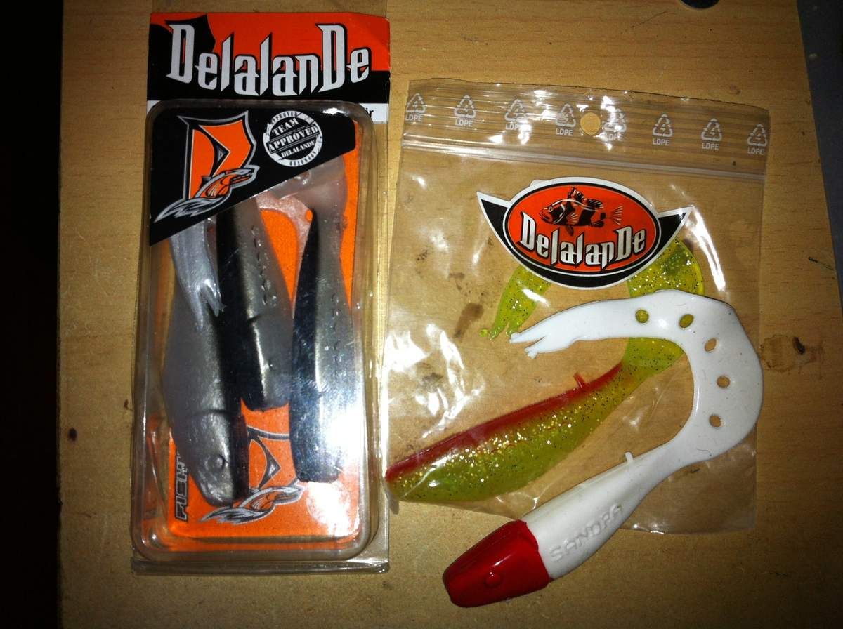 leurre souple: le sandra de chez delalande - Les aventures aquatiques d'un pêcheur marnais