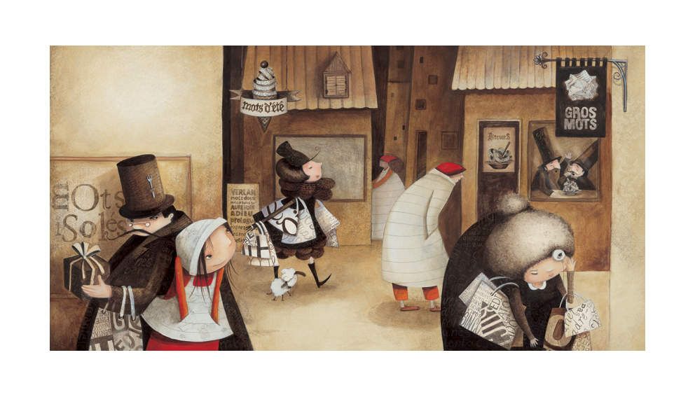 La grande fabrique de mots - Julie lit