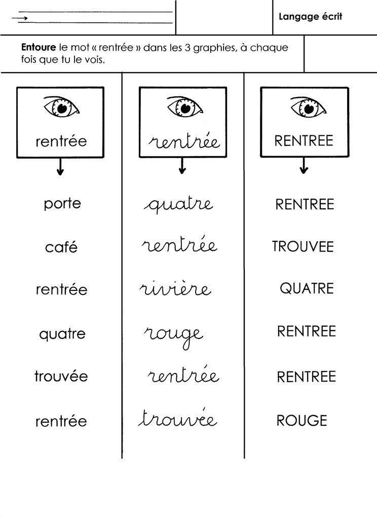 Aujourd'hui, c'est la rentrée. - école maternelle Gellow