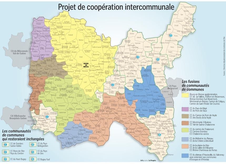 La fusion des communautés de communes pose problème. - LJPDV La fusion des communautés de communes pose problème. - LJPDV