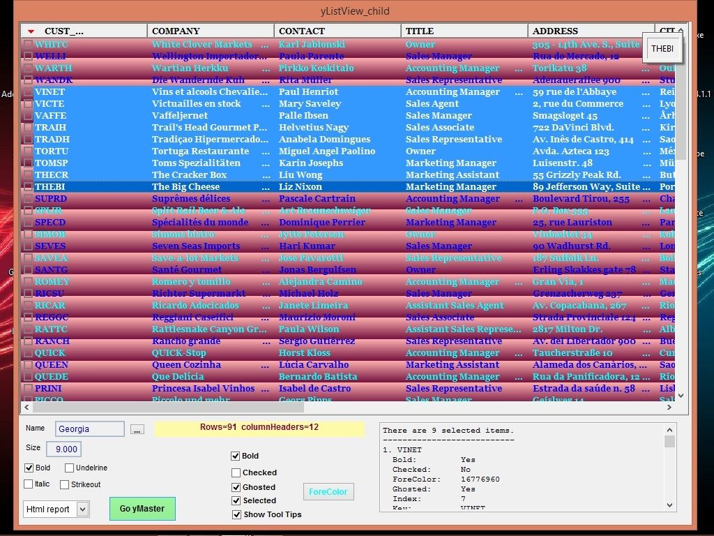 Windows listview on vfp forms - Visual Foxpro codes