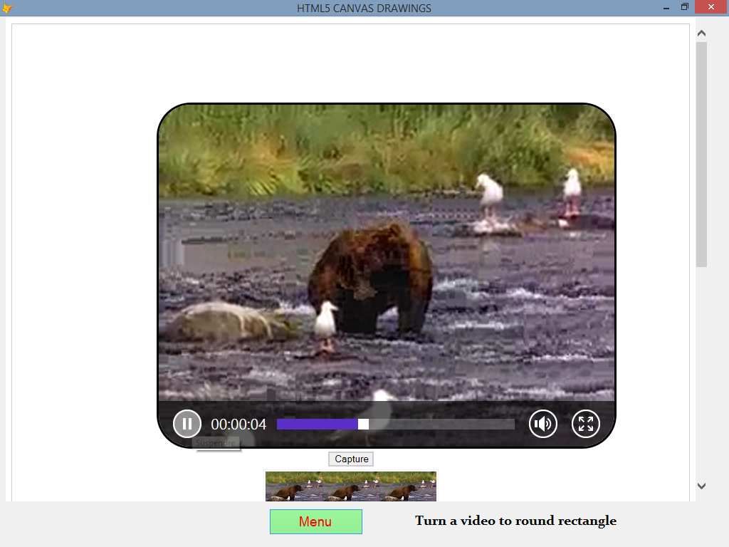Html5 canvas samples Part4 - Visual Foxpro codes
