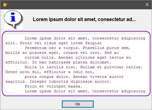 Messagebox with function API and VFP - Visual Foxpro codes