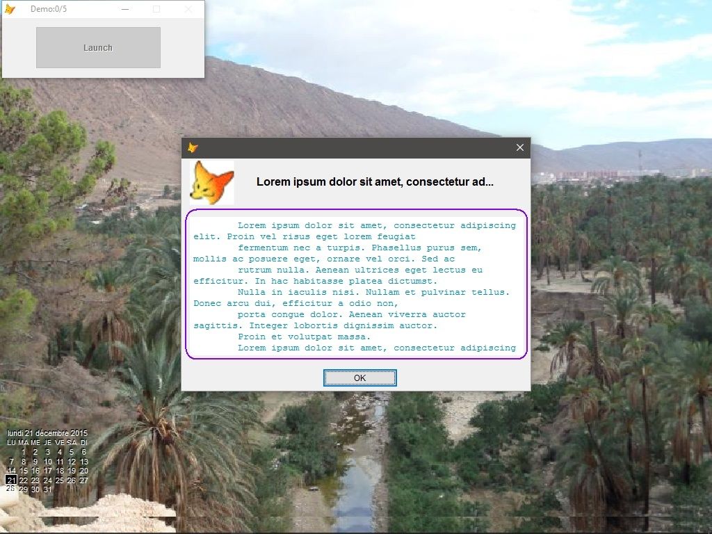 Messagebox with function API and VFP - Visual Foxpro codes
