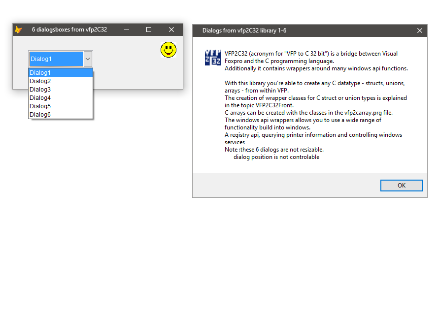 Working with common dialogs Part1 - Visual Foxpro codes