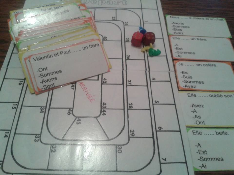 Material y trucos para aprender el francés jugando.: Le jeu de l'oie ...