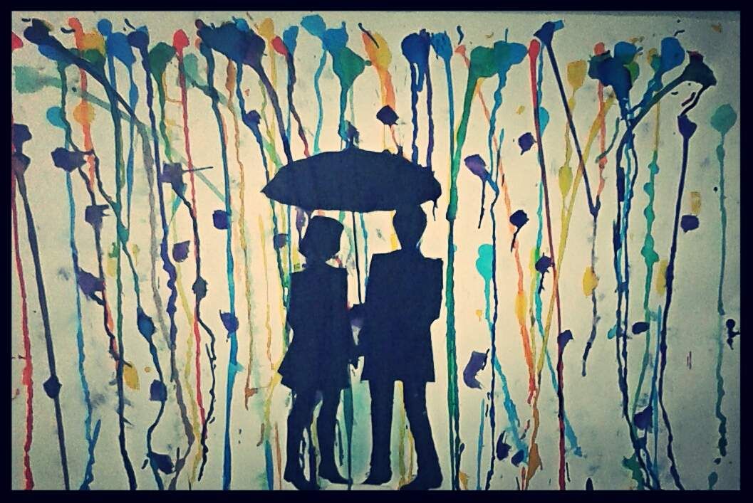 A la manière de Marc Allante - Mes premiers pas à l'école