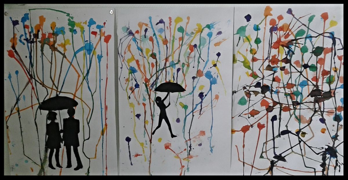 A la manière de Marc Allante - Mes premiers pas à l'école