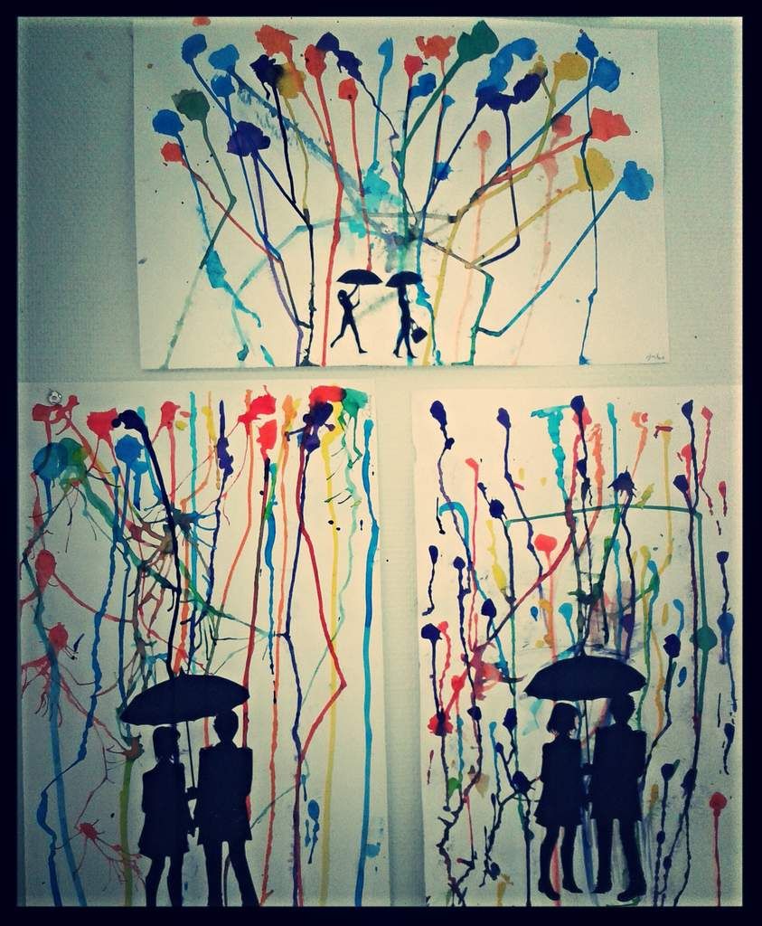 A la manière de Marc Allante - Mes premiers pas à l'école