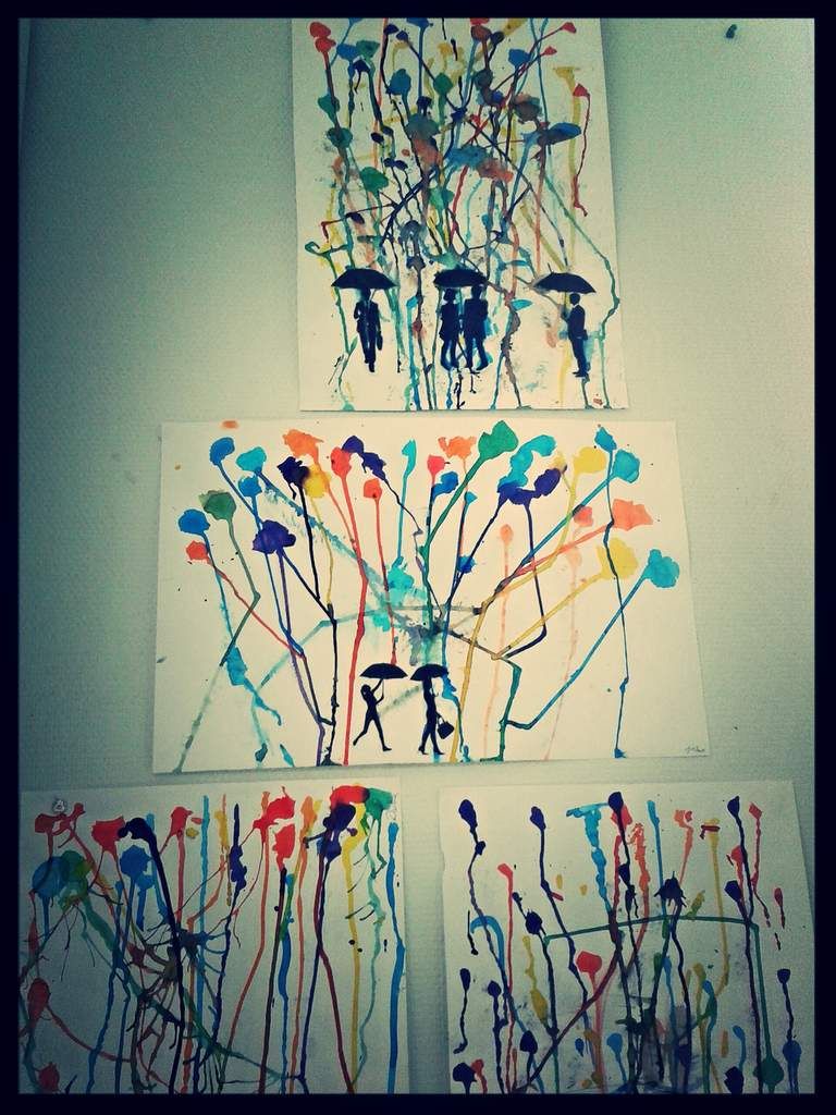 A la manière de Marc Allante - Mes premiers pas à l'école