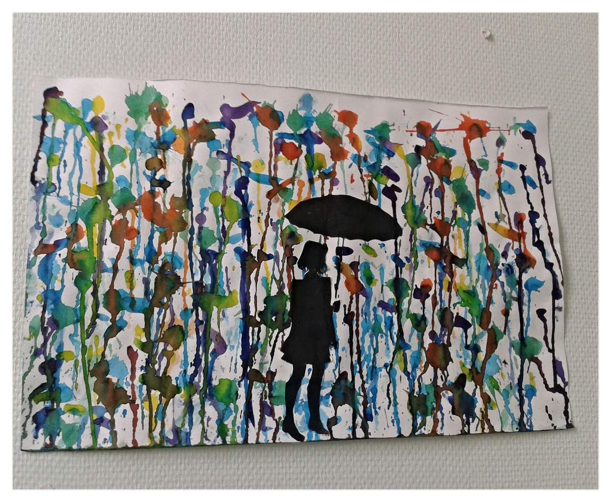 A la manière de Marc Allante - Mes premiers pas à l'école