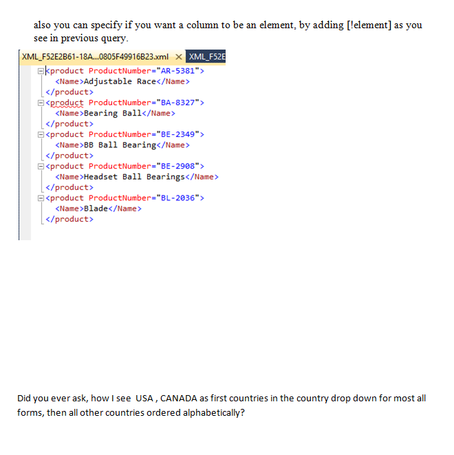 Convert Relational Data To Xml In Sql Server Data Science