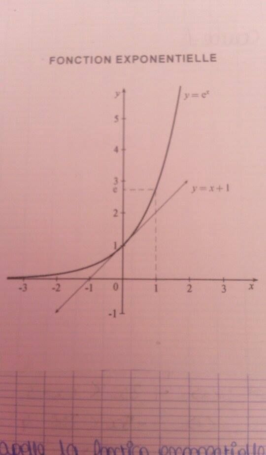 Fonction exponentielle - Cours de Terminale ES