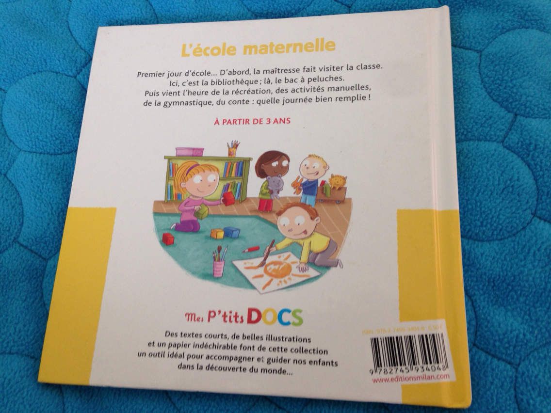 Lecture (Rentrée) : Mes P'tits Docs sur l'école maternelle - Maman Fouine Lecture (Rentrée) : Mes P'tits Docs sur l'école maternelle - Maman Fouine