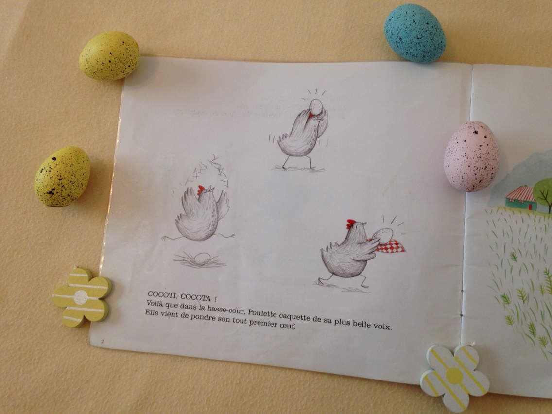 Lecture de Pâques : Le Premier oeuf de Pâques - Maman Fouine
