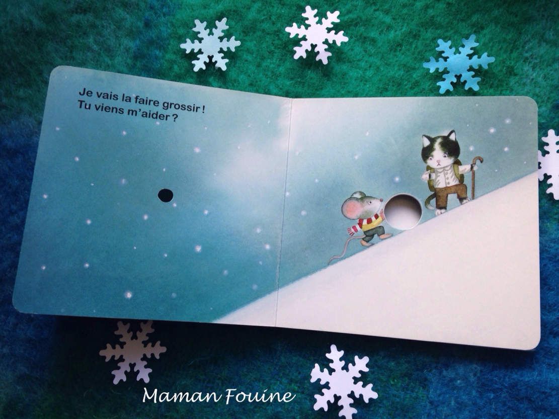 Lectures d'hiver : Quatre livres autour du bonhomme de neige - Maman Fouine