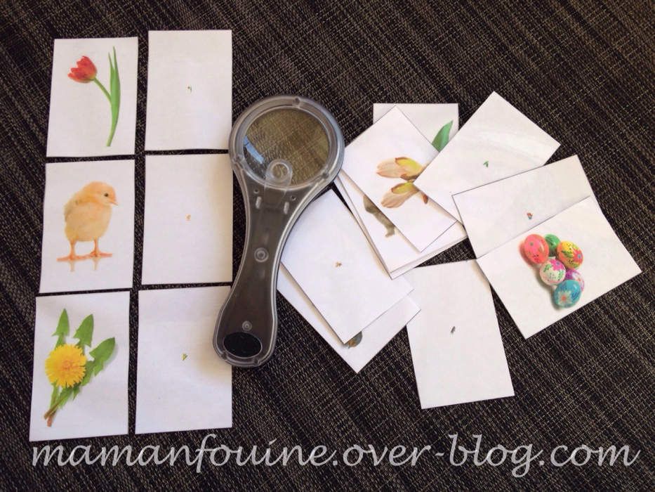 Le jeu de la loupe - Busy Bags - Maman Fouine