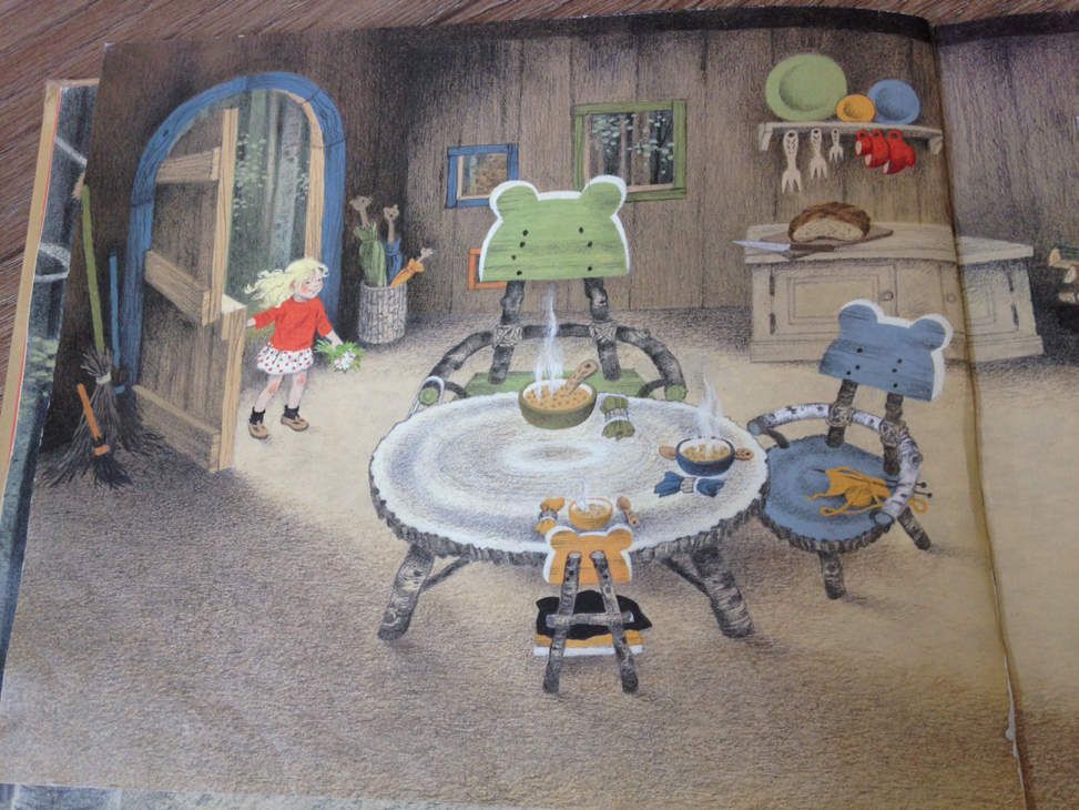 Lecture : Boucles d'Or et les trois ours de Gerda Muller - Maman Fouine