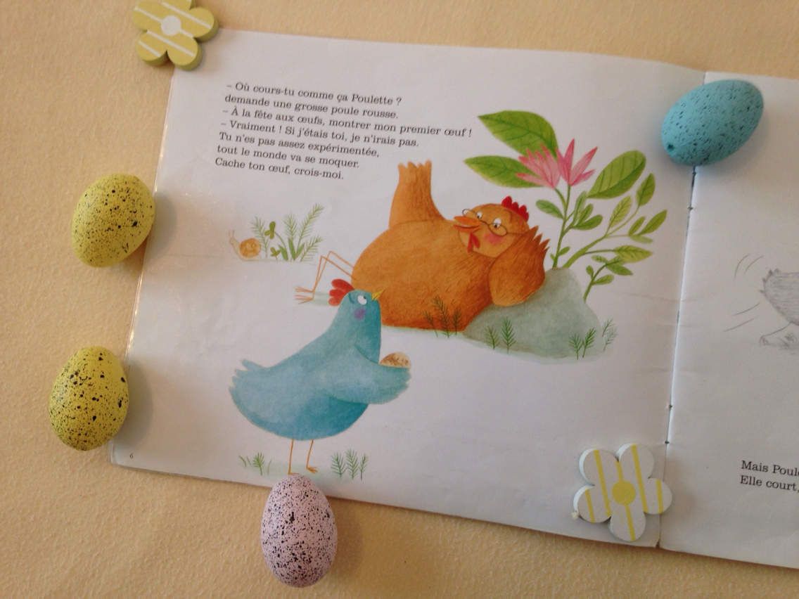 Lecture de Pâques : Le Premier oeuf de Pâques - Maman Fouine