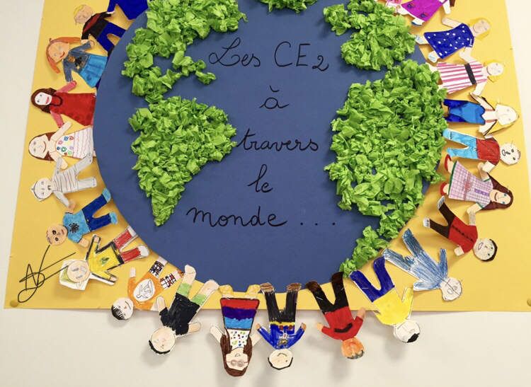 Œuvre commune . Projet « Le tour du monde ...