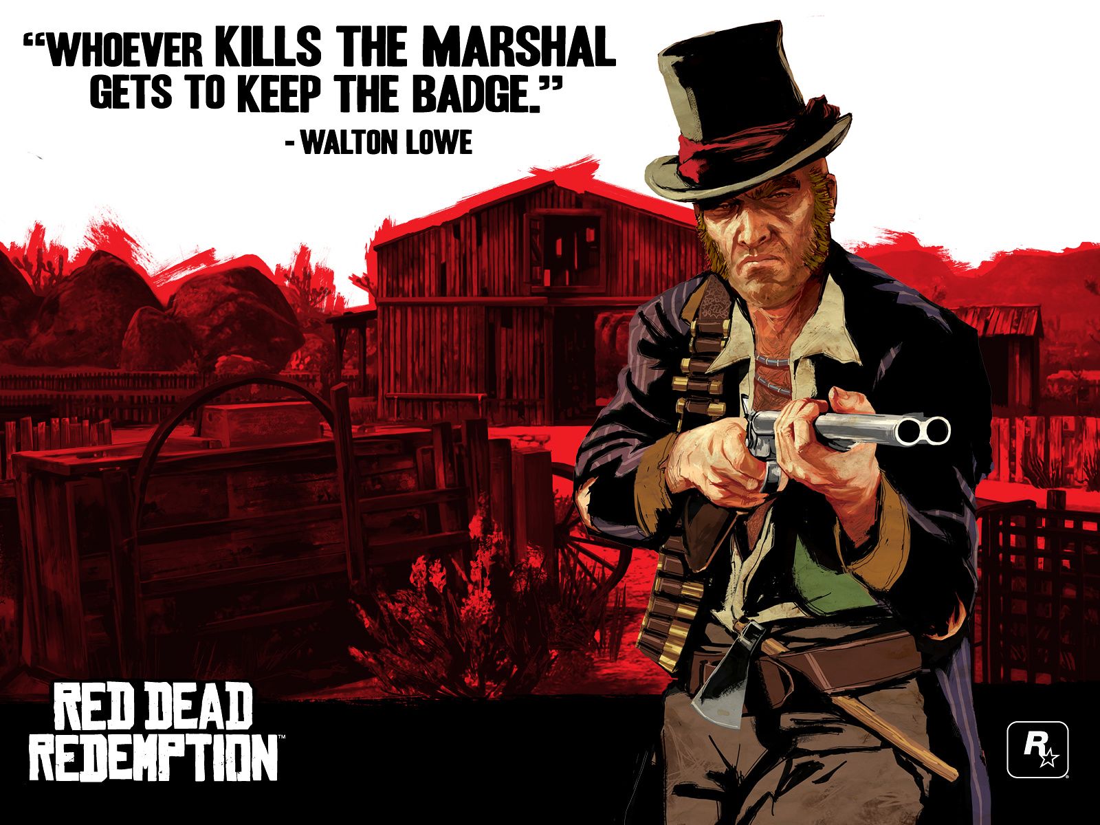 Red Dead Redemption Artworks - Vidéo Game ART 1.O