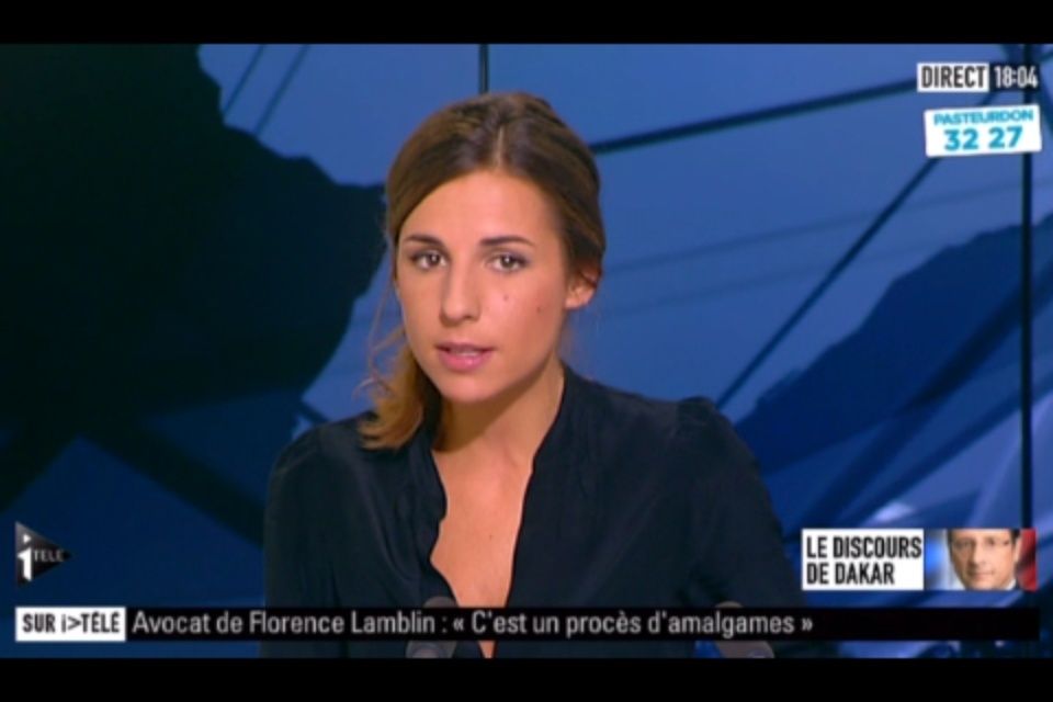 [2012 10 13] ALICE DARFEUILLE - I>TELE - L'EDITION PERMANENTE @18H30 ...