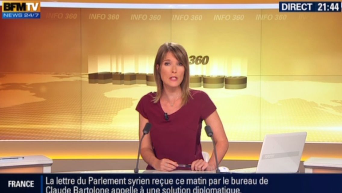 2013 09 04 - 21H31 - LUCIE NUTTIN - BFM TV - INFO 360 - vuesalatele ...
