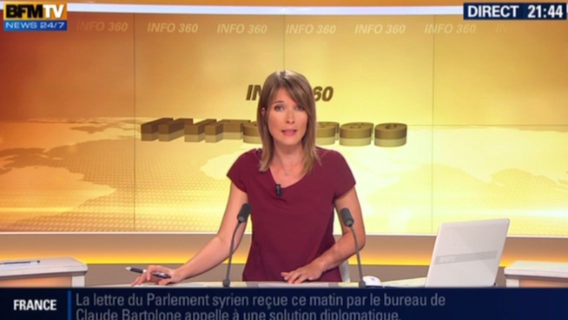 2013 09 04 - 21H31 - LUCIE NUTTIN - BFM TV - INFO 360 - vuesalatele ...