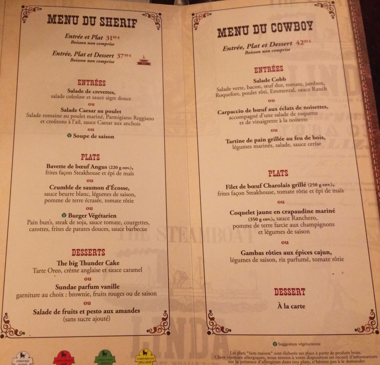Le restaurant Silver Spur Steakhouse à Disneyland Paris - Les ...