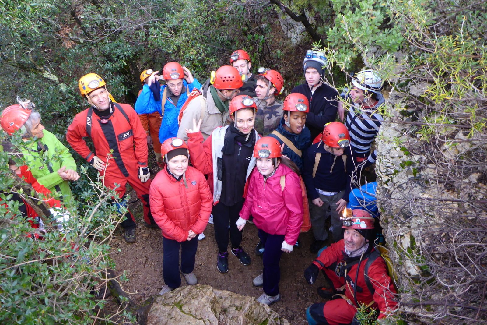 LES RAMPINS - RANDO SPELEO CANYON