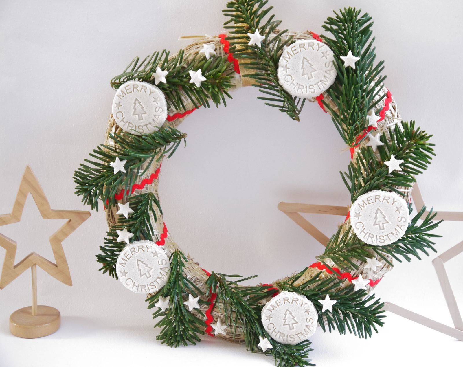 Couronne de Noël - Article DIY - Adeline alias Ada : Les ateliers faits ...