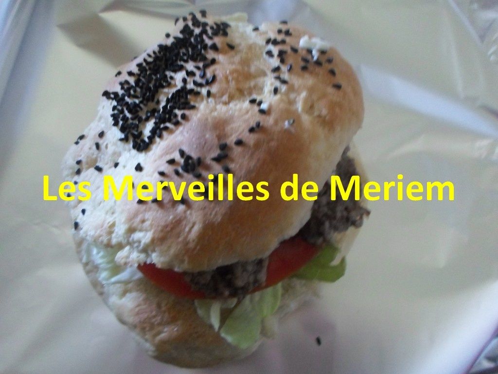 RECETTE DE HAMBURGER MAISON - Les Merveilles de Meriem