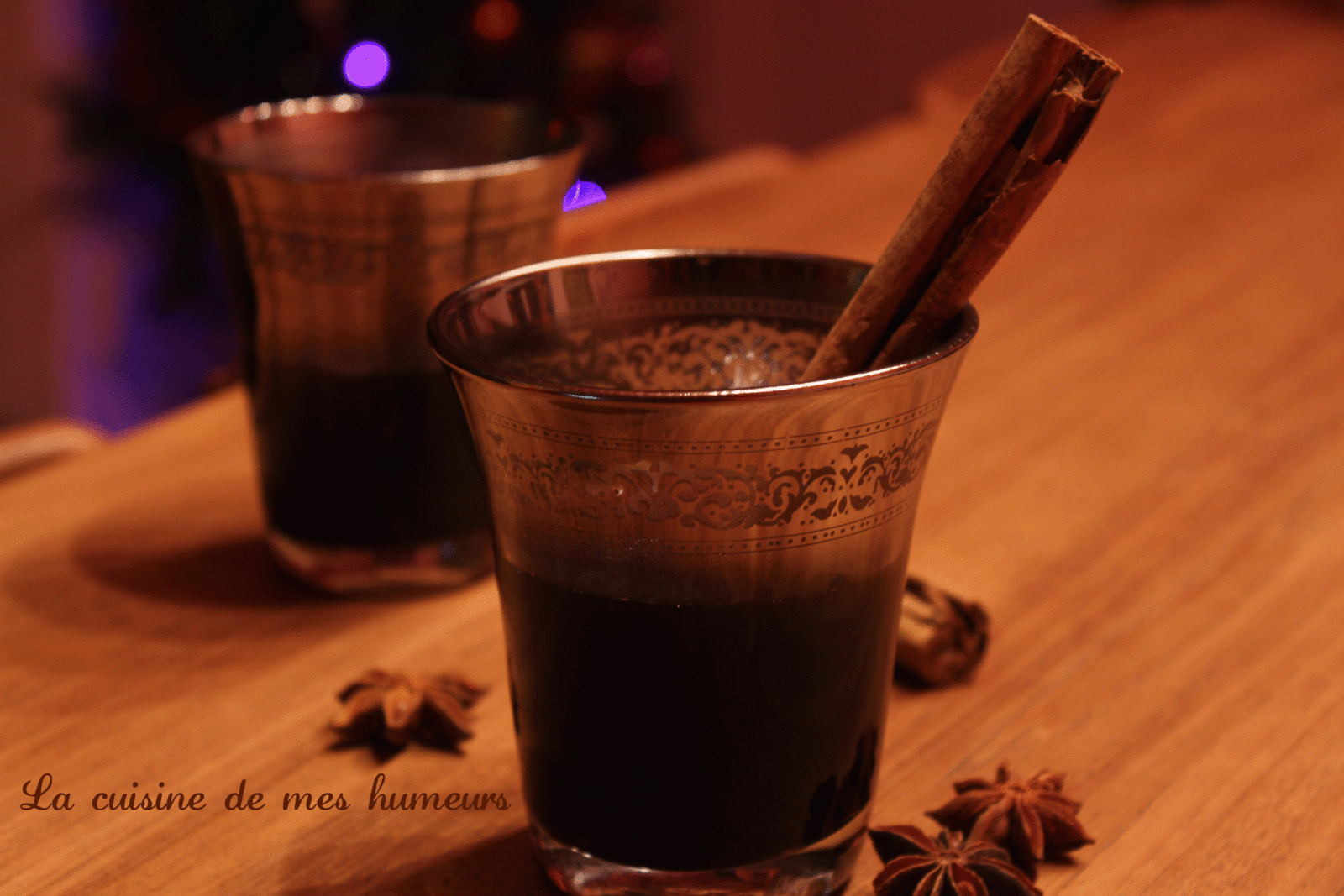 Vin chaud aux épices et à la pomme - La cuisine de mes humeurs!