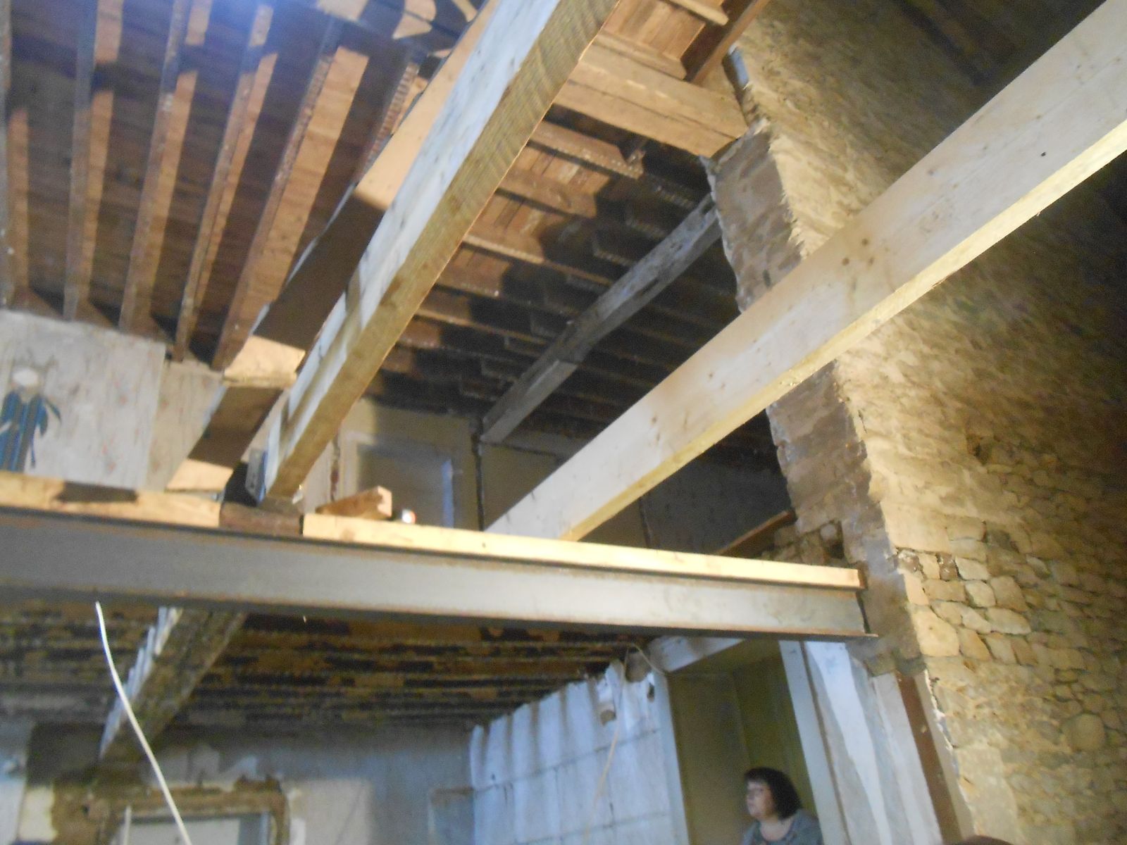 Le 02/02/13 : Pose des Madriers. - Travaux, Rénovations et ...