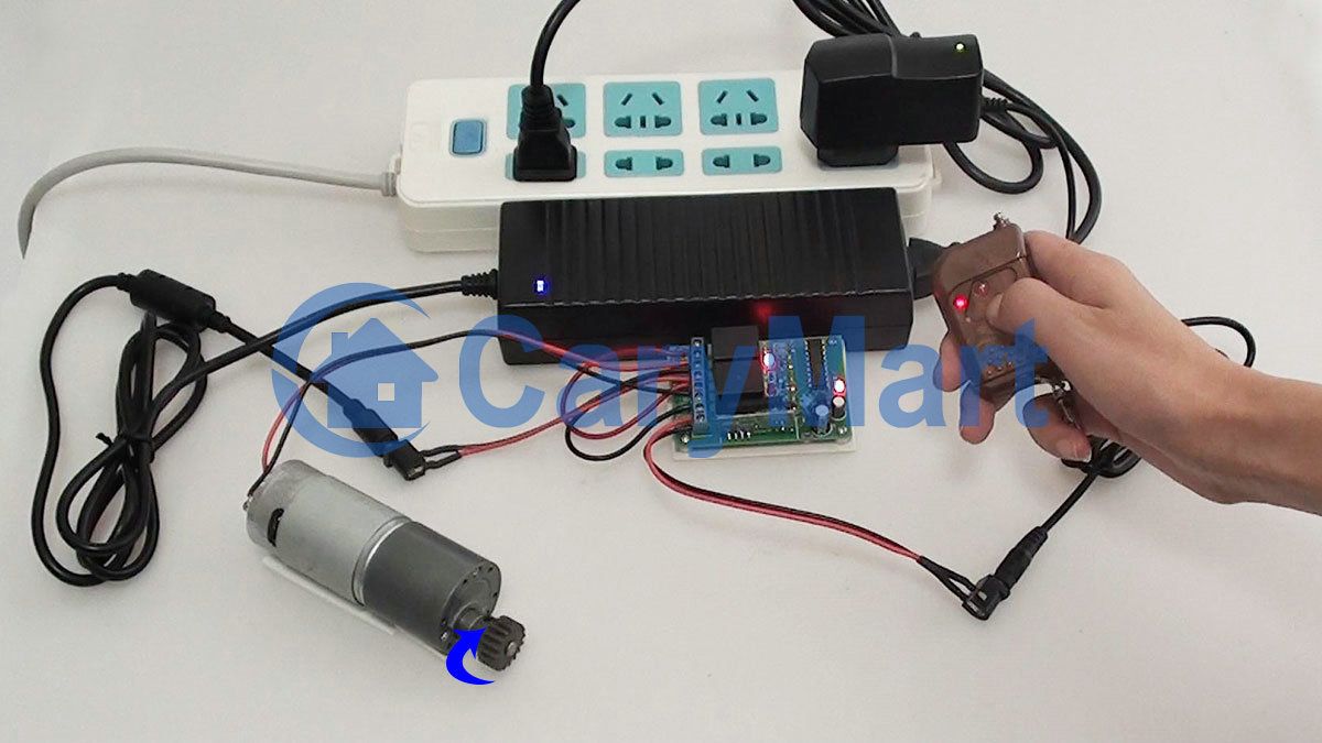 6V Motor Remote Controlling - remotecontrolhome
