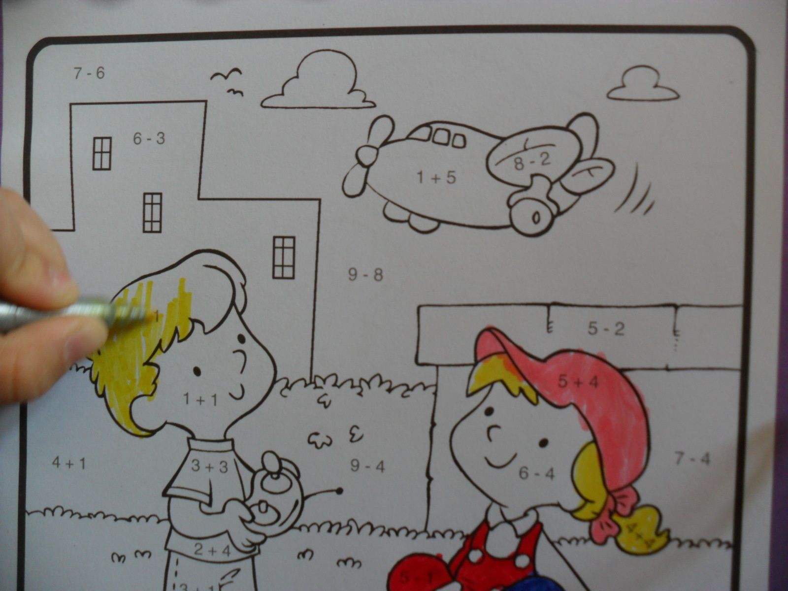 Coloriage et calcul - Les Ateliers de Cathy